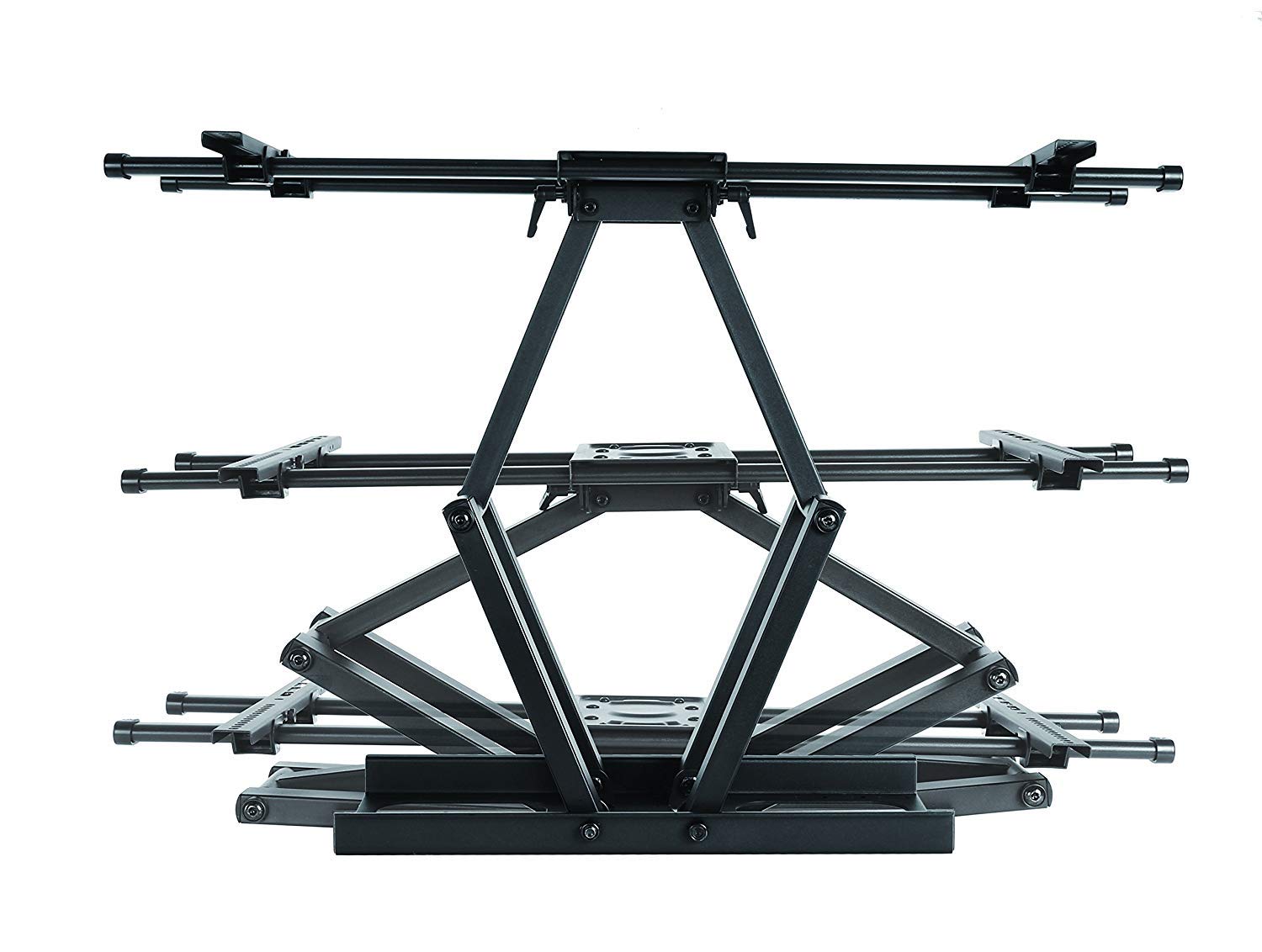 Premium Mount - Heavy Duty Dual Arm Articulating TV Wall Mount Bracket for LG - 77" Class C3 Series OLED 4K UHD Smart webOS TV - OLED77C3PUA Tilt & Swivel with Reduced Glare - Buy Smart!