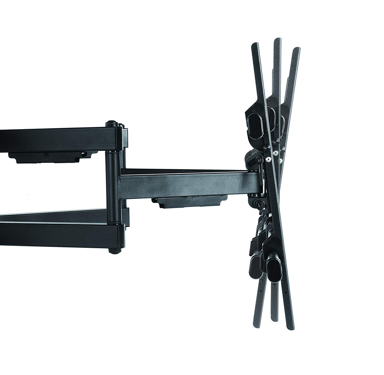 Premium Mount - Heavy Duty Dual Arm Articulating TV Wall Mount Bracket for LG - 77" Class C3 Series OLED 4K UHD Smart webOS TV - OLED77C3PUA Tilt & Swivel with Reduced Glare - Buy Smart!