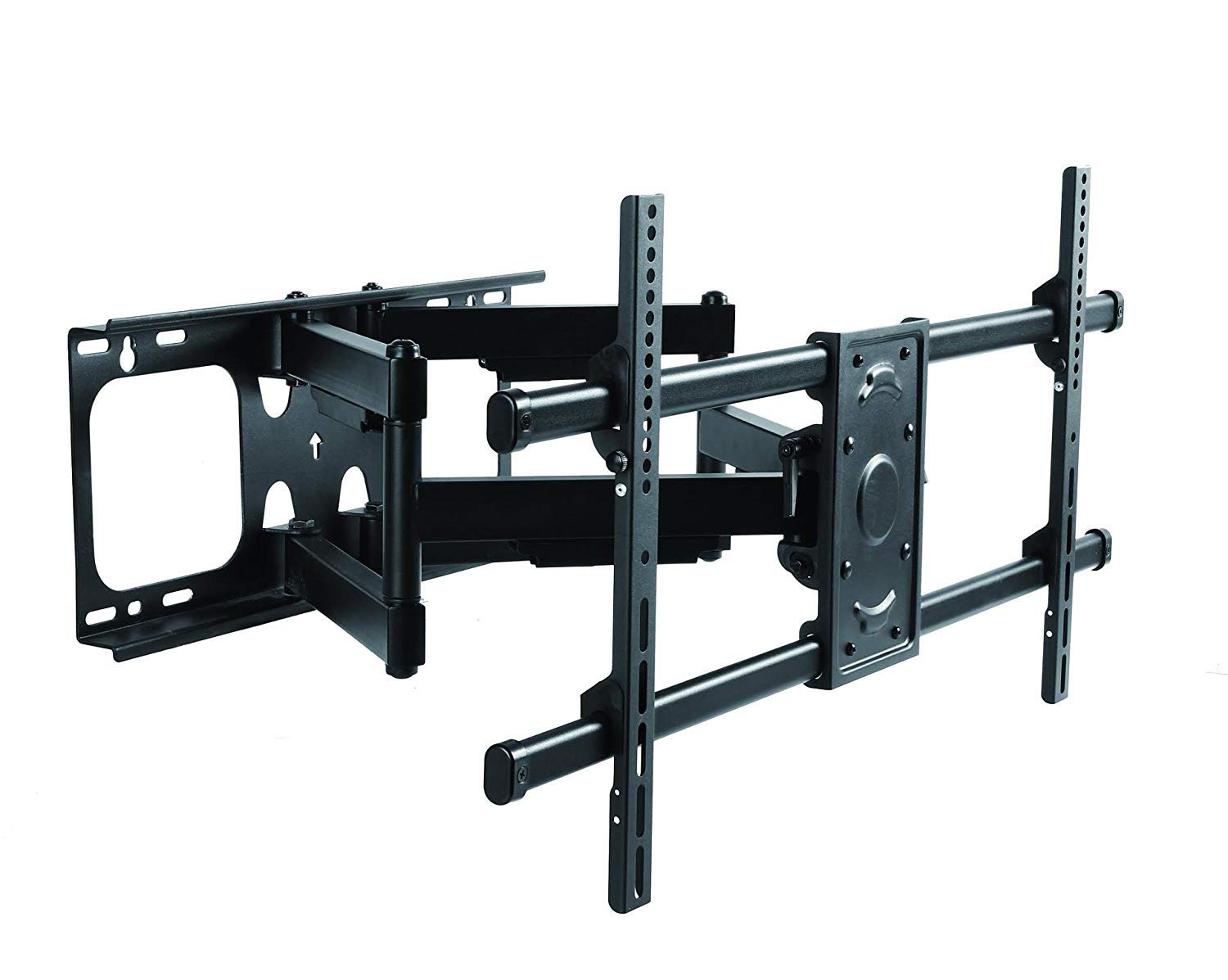 Premium Mount - Heavy Duty Dual Arm Articulating TV Wall Mount Bracket for LG - 77" Class C3 Series OLED 4K UHD Smart webOS TV - OLED77C3PUA Tilt & Swivel with Reduced Glare - Buy Smart!