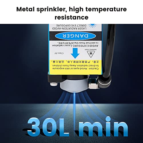 Comgrow Air Assist for Laser Cutter and Engraver,Air Assist Pump Kit with Adjustable 30L/Min,for CNC Cutting and Laser Engraving,Remove Smoke and Dust,Protect Laser Lens, Reduce Surface Temperature
