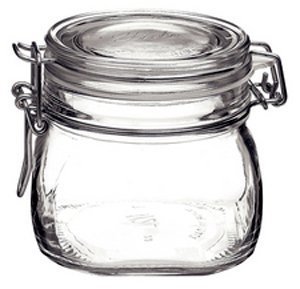 Bormioli Rocco Fido Storage Jar - Wire Bail - 500 mL - 12 pack