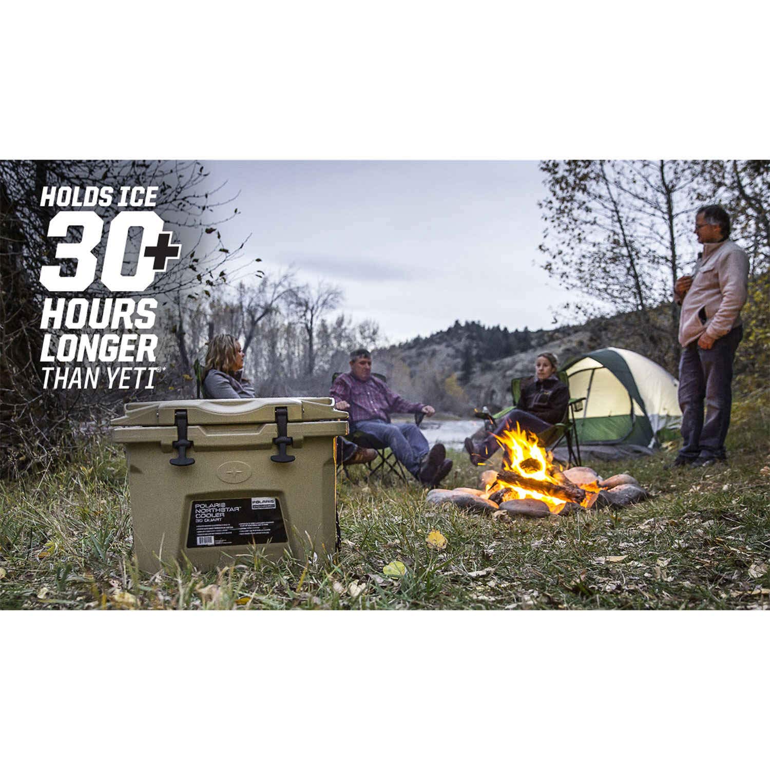 Polaris 2883426 Graphite Northstar Cooler 105 Quart Ranger RZR General Xpedition