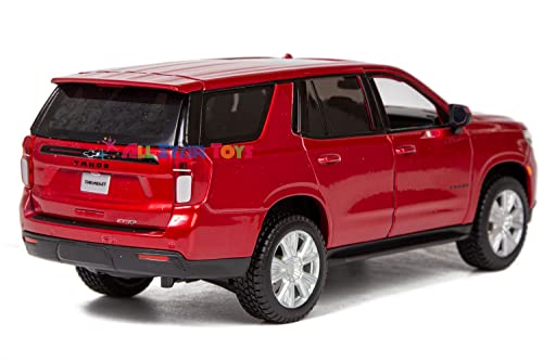 Maisto 2022 Chevy Tahoe 1:26 Scale Diecast Model 31533 (Red)