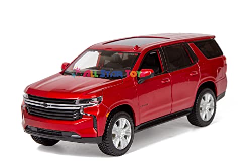 Maisto 2022 Chevy Tahoe 1:26 Scale Diecast Model 31533 (Red)