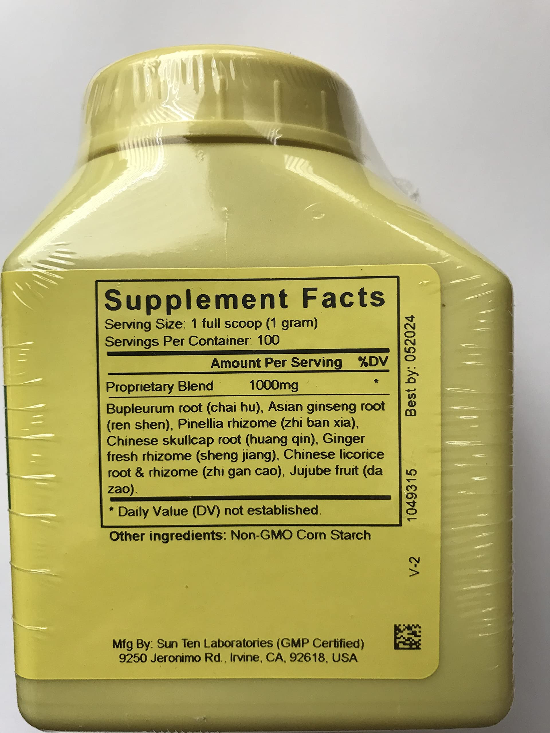 Sun Ten - Minor BUPLEURUM Combination Xiao Chai Hu Tang Concentrated Granules 100g 564 by Baicao