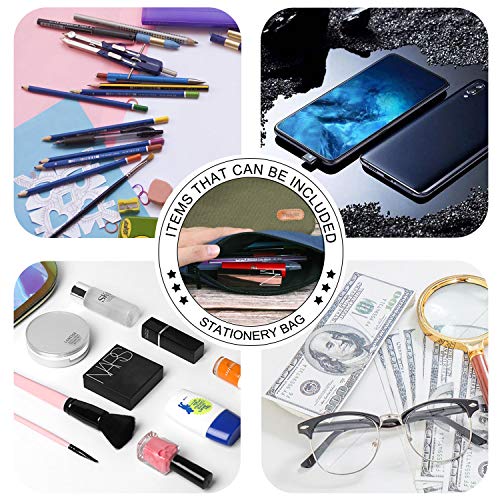 Bundled Products In A Total of 3 Colors Blue, Green, Black Pencil Case