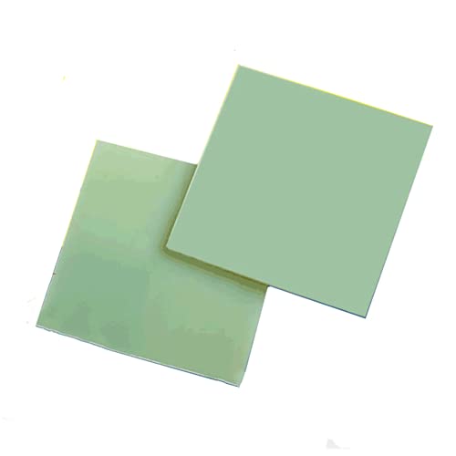 20X30cm Resin Stamp Making DIY Photopolymer Plate 2pcs Craft Letterpress Polymer Solid Photopolymer Plate for Printing, Yellow/Green