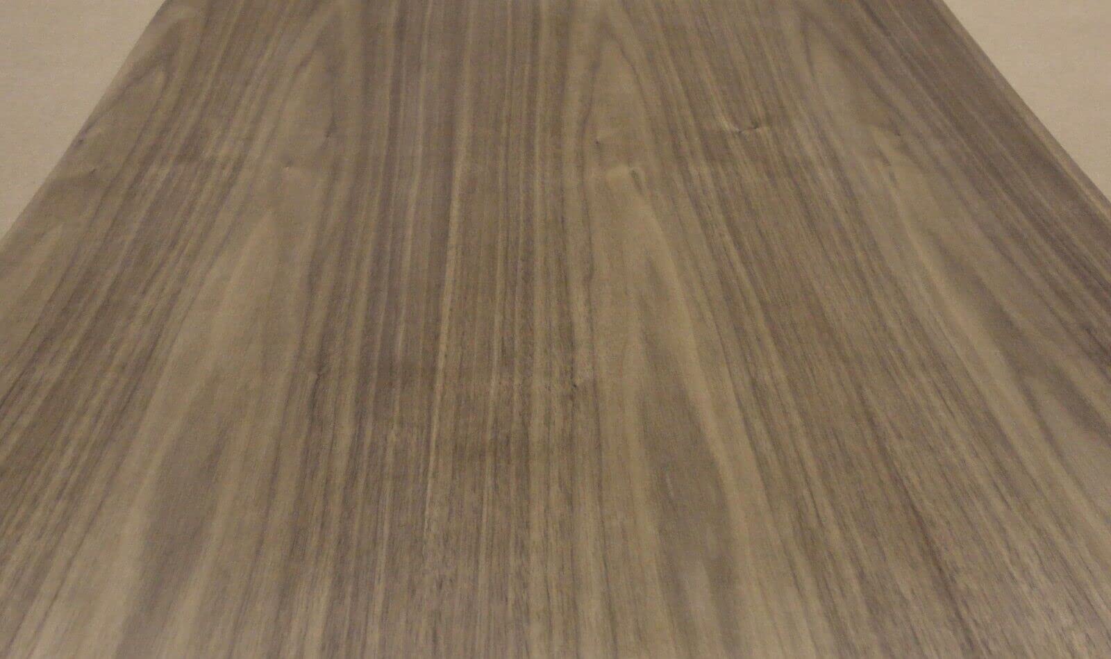 Walnut Wood Veneer 48" x 96" with Dark Brown Paper Backer 4' x 8' x 1/40" Thick