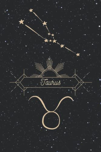 Taurus: Astrology Journal | 180 Lined Pages (Diary, Notebook)