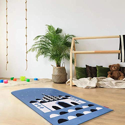 My First Prayer Mat | Kids Prayer Mat (Blue)