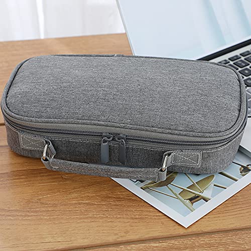Pencil Case Pen Pouch Bag - Large Capacity Pencil Case School Organizer; Double Zipper Storage Bag; Big Pencil Pouch for School Office College School Student Teen Kids