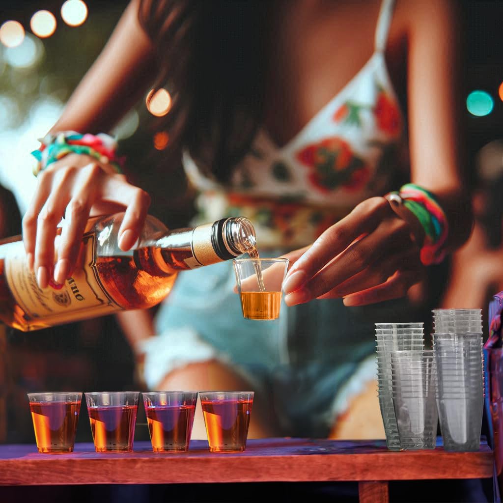 Party Essentials 50 Count 2 oz Shot Glasses, 2-Ounce Clear