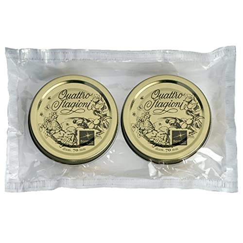 Bormioli Rocco Quattro Stagioni Replacement Lids - #70 (2.75") - Set of 2