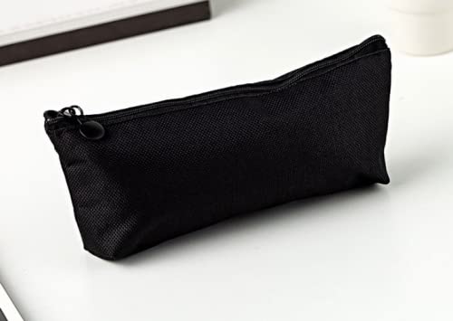 HappyDaily 8 Pack Beautiful Pencil case Pen bag or Cosmatic bag Makeup case or Coin Purse Pouch (Red/Purple/Yellow/Orange/Green/White/Blue/Black)