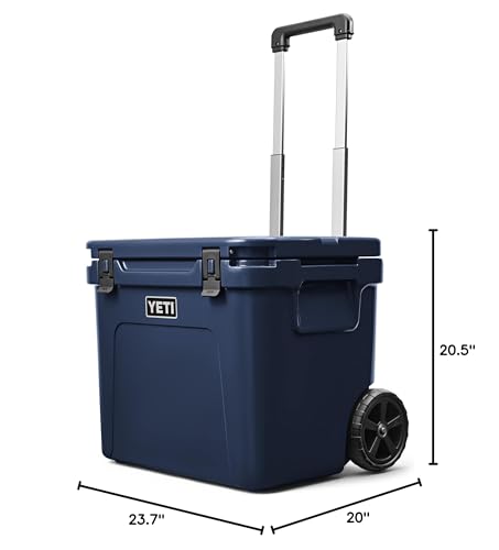 YETI Roadie Wheel Cooler, Navy, 60