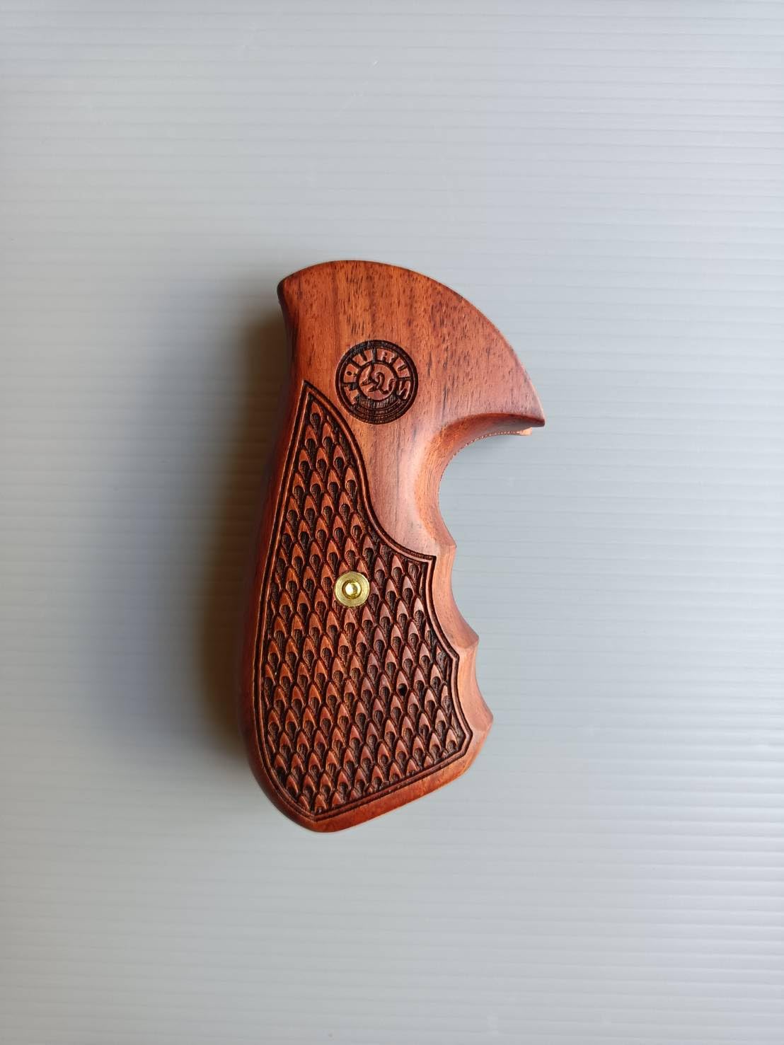 BMPL Hardwood New Taurus Model 85 856 M 85 M85 M856 .38 Special 2" 2 inch Grips Hard Wood Smooth Finger Groove Handmade Handcraft