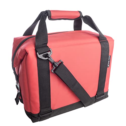Polar Bear Coolers 12 Pack Original Soft Cooler Red