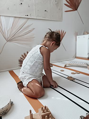 Ofie mat by Little Bot, Baby Play mat (Stripe + Country Road Nordic)
