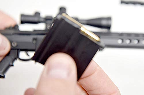 GoatGuns Miniature .50 Cal Barrett 82A1 Model in Black | 1:3 Scale Die Cast Metal