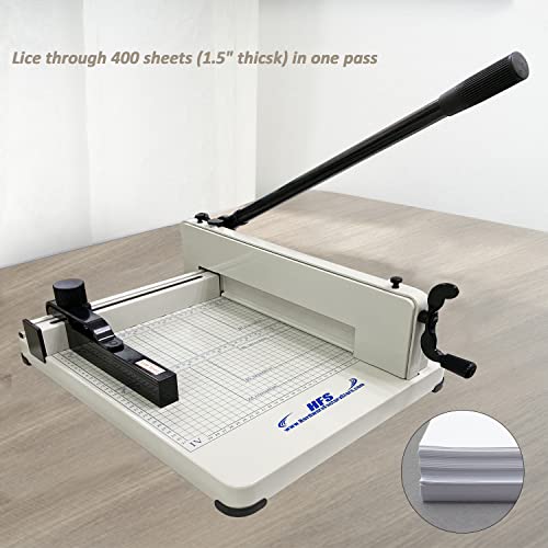 HFS (R) Heavy Duty Guillotine Paper Cutter -12'' (12'' Paper Cutter)