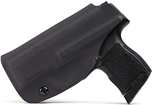Gears and Barrels Kydex Leather Holster for Taurus GX4 - IWB Concealed Carry with Adjustable Retention and Leather Lining - Right Hand