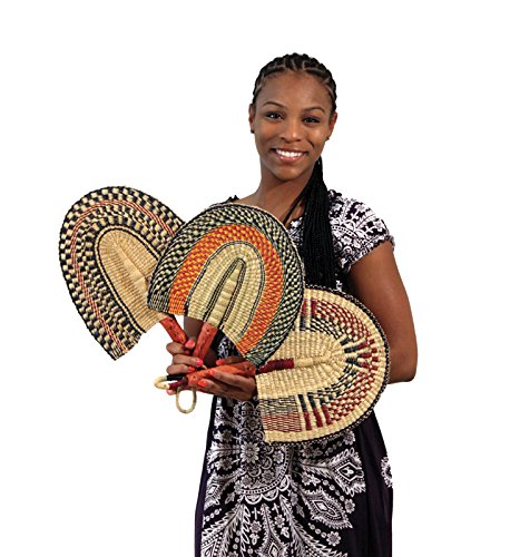 Fan: Burkina Faso Hand Wovenper One Utopia Africa Designs
