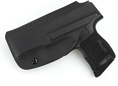 Gears and Barrels Kydex Leather Holster for Taurus GX4 - IWB Concealed Carry with Adjustable Retention and Leather Lining - Right Hand