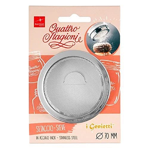 Quattro Stagioni I Genietti Collection - Stainless Steel Sieve Lid