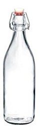 Giara 1L Bormioli Rocco Swing Top (32 Oz) Wholesale Priced 20 Piece Master Carton Round Glass Bottle