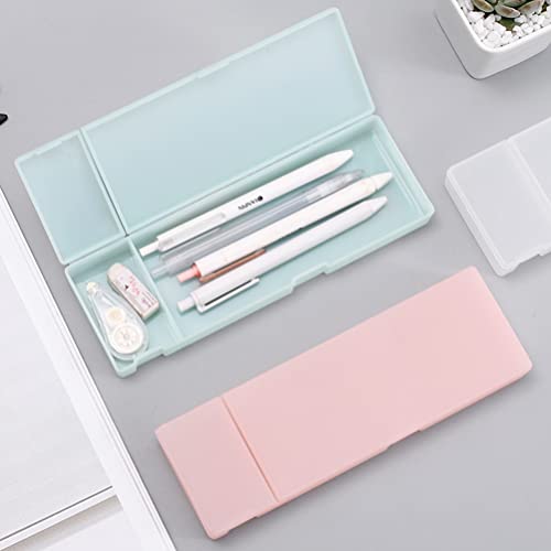 Tofficu 3pcs Pencil Box Pencil Case Pen Pencil Stationery Storage Box Pencil Case Students Stationery Holder Box for Pens Pencils Markers