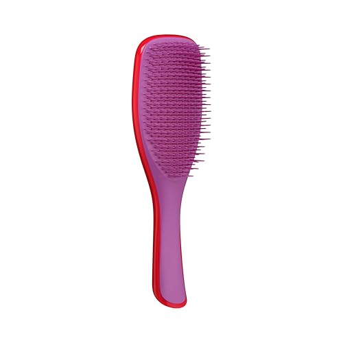 Tangle Teezer The Ultimate Detangler Hairbrush | For Wet & Dry Hair | Detangles All Hair Types | Reduces Breakage, Eliminates Knots | Two-Tiered Teeth & Comfortable Handle | Morello Cherry & Violet