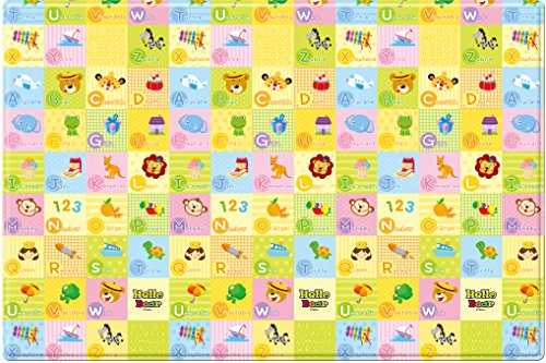 Parklon Baby Soft Play Mat (Hello Bear Smiletown, Medium)