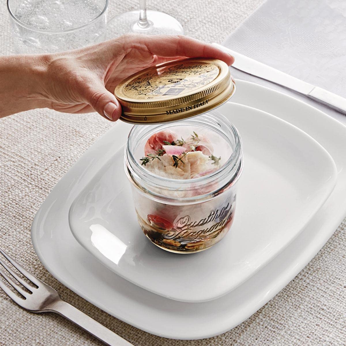 Bormioli Rocco Quattro Stagioni Replacement Lids - #56 (2.25") - Set of 3
