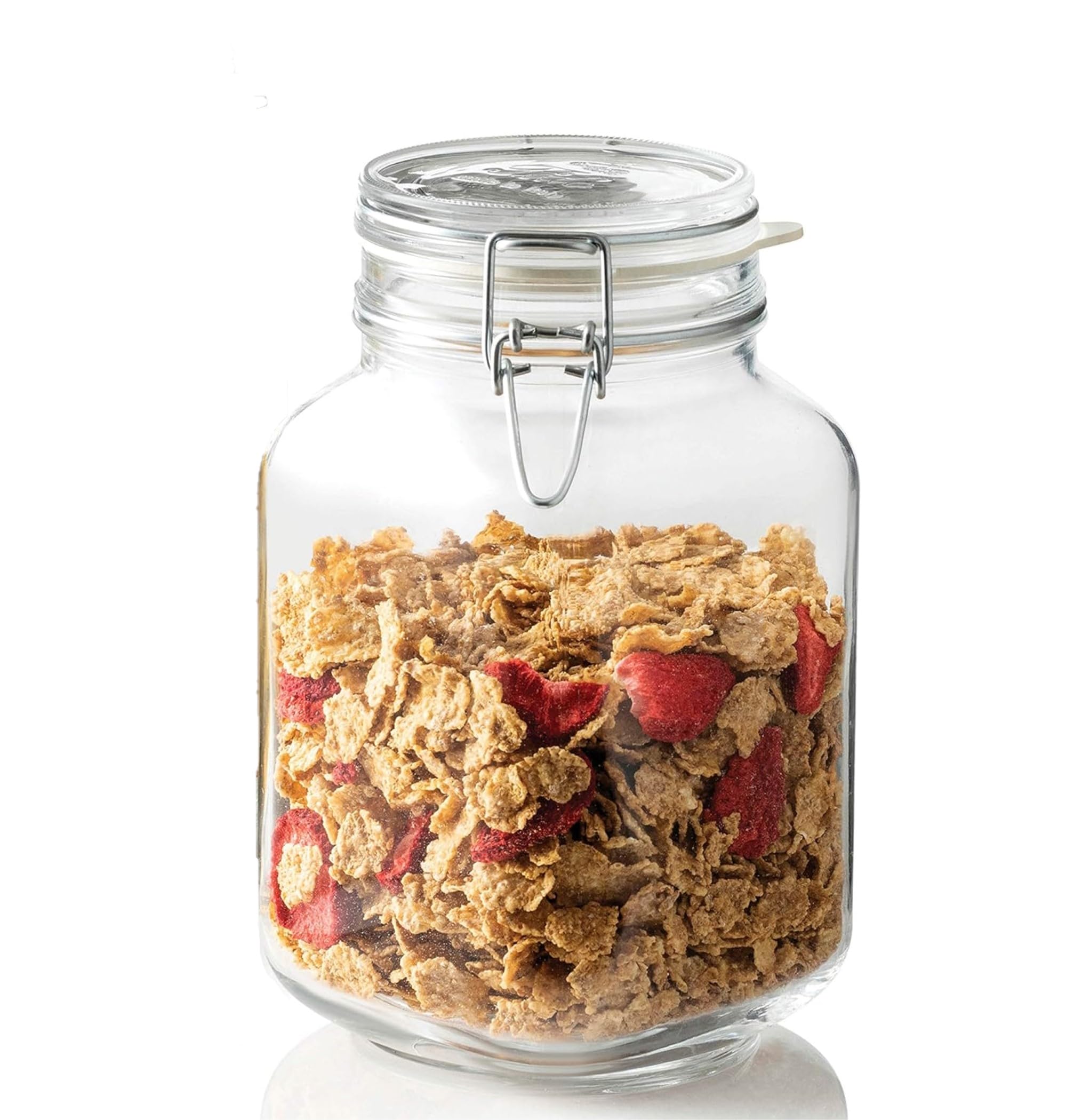 Bormioli Rocco SYNCHKG017035 Fido Glass Canning Jar Italian