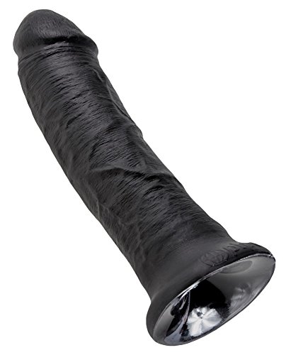 Pipedream King Cock Dildo, Black, 8 Inch