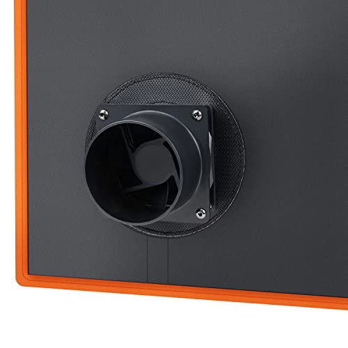 Twotrees Laser Engraver Enclosure 740x700x400mm Fireproof Protective Cover with Ventilation System for Indoor Laser Engraver D1 Pro A5 S10 A20 Pro LE400PRO MASTER 2 3 TTS-25 TTS-55 Upgrade Accessories
