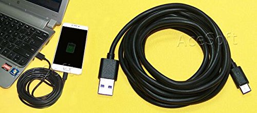 USB 3.1 Male to USB 3.0 Type-A Data Charging Cable Connector 9ft Compatible with U.S. Cellular ZTE ZPAD K90U Tablet -
