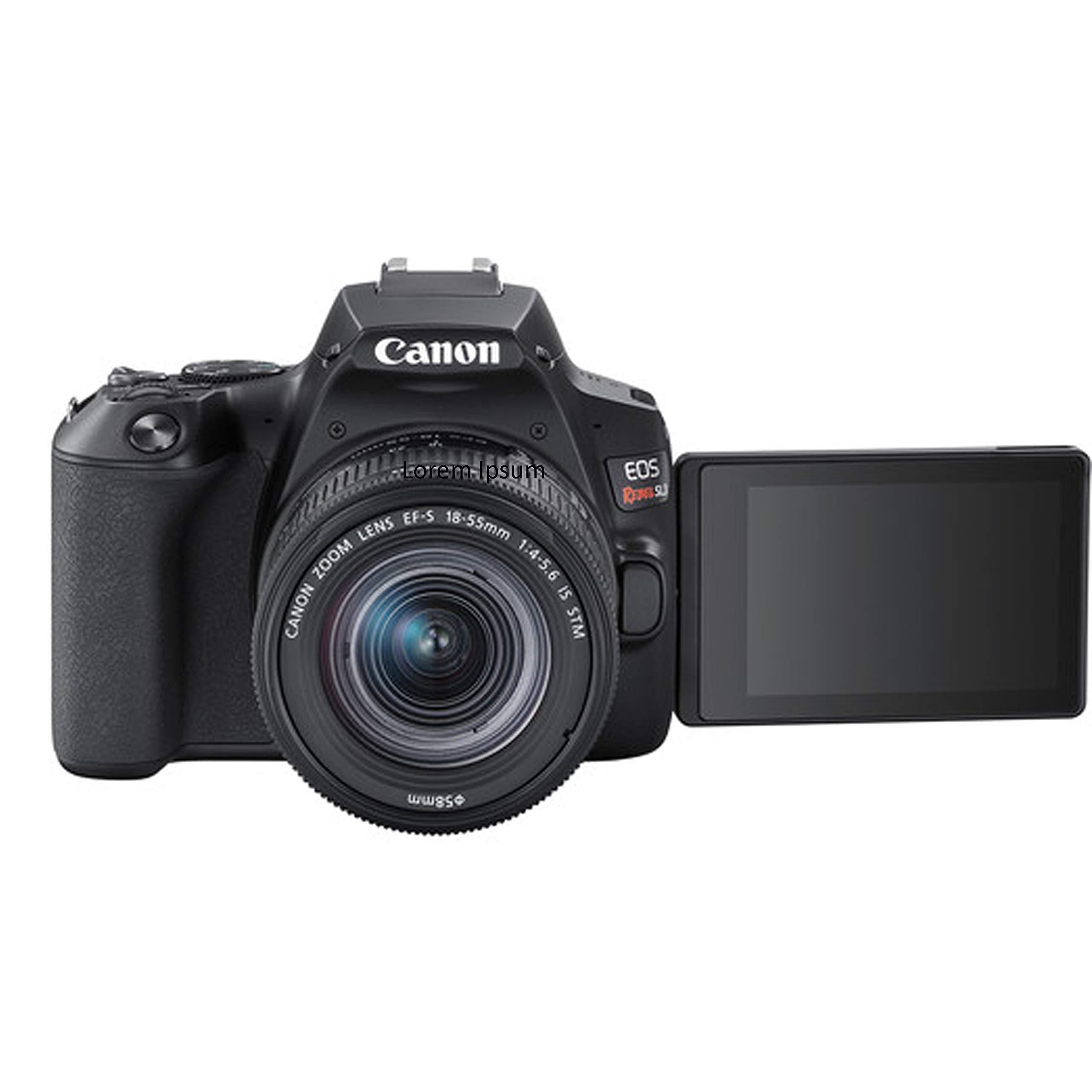 Canon EOS Rebel SL3 DSLR Camera w/EF-S 18-55mm F/4-5.6 is STM Zoom Lens + 75-300mm F/4-5.6 III Lens + 128GB Memory + Case + Tripod + Filters (38pc Bundle) (Renewed)