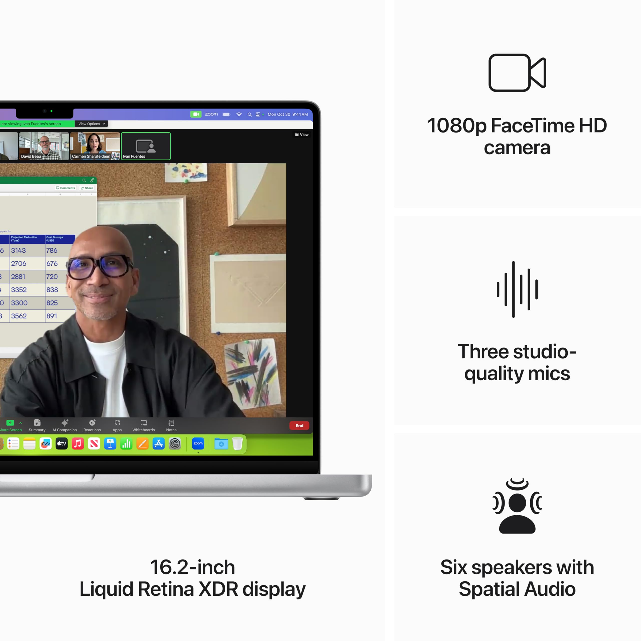 Apple 2023 MacBook Pro Laptop M3 Max chip with 16‑core CPU, 40‑core GPU: Built for Apple Intelligence, 16.2-inch Liquid Retina XDR Display, 48GB Unified Memory, 1TB SSD Storage; Silver