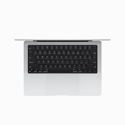 Apple 2023 MacBook Pro Laptop M3 Pro chip with 12‑core CPU, 18‑core GPU: Built for Apple Intelligence, 14.2-inch Liquid Retina XDR Display, 18GB Unified Memory, 1TB SSD Storage; Silver