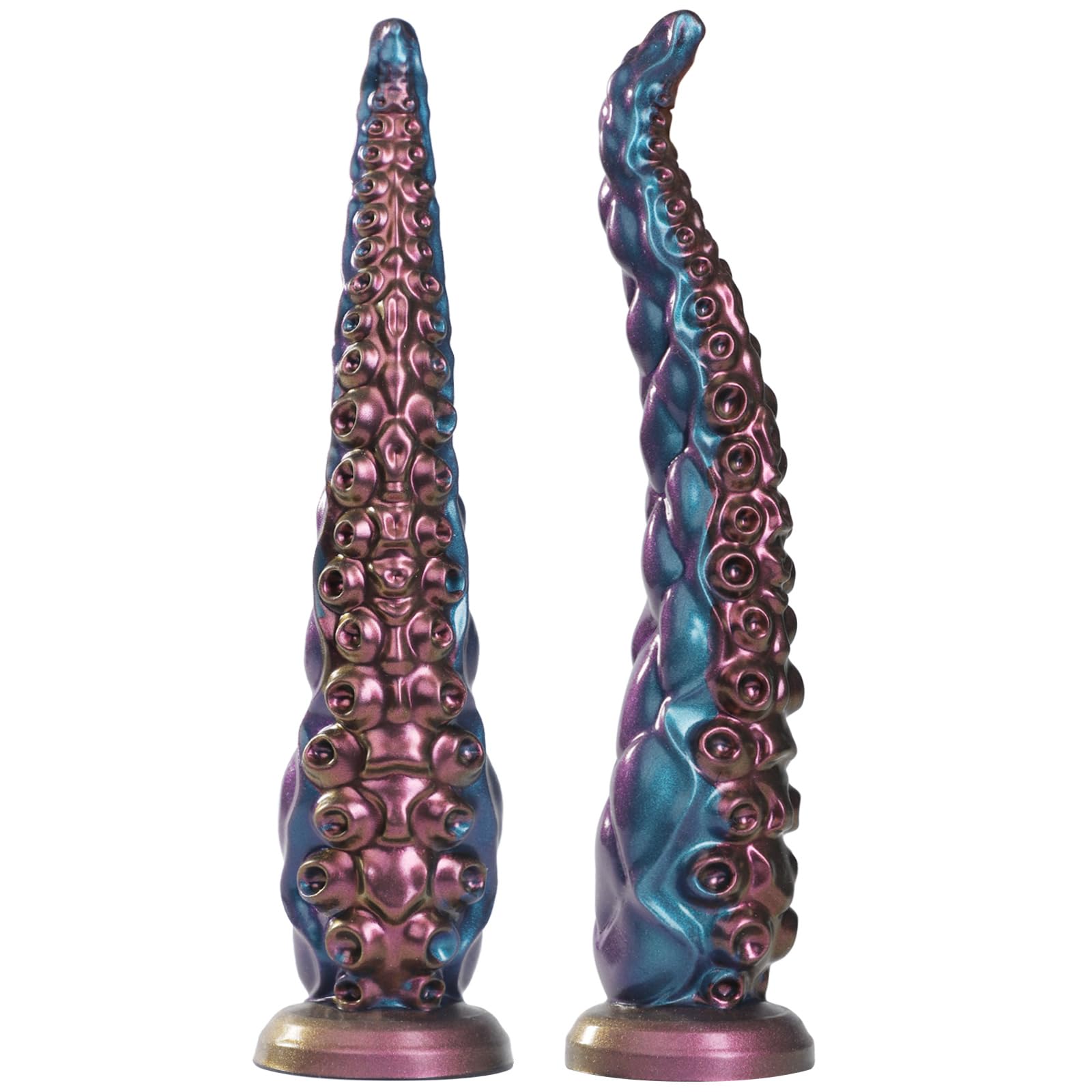 COKARAGE Tentacle Dildo Sex Toys - 12.9" Realistic Anal Dildo with Strong Suction Cup, Anal Toys for G Spot & P Spot Stimulation, Huge Monster Silicone Dildos Anal Plug Prostate Massager