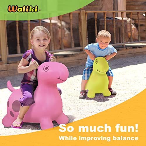 WALIKI Hopping Horse Hopper | Johnny The Bouncy Horse | Jumping Horse for Toddlers (Yellow)