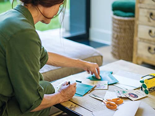 Fiskars 1000815 General Purpose Scissors, Total Length: 21 cm, Quality Steel/Synthetic Material, Classic, one, Orange