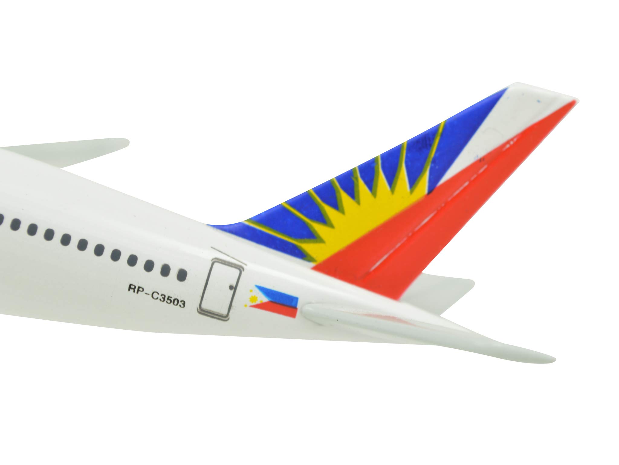 TANG DYNASTY(TM) 1:400 16cm Airbus A350 Philippine Airlines Metal Airplane Model Plane Toy Plane Model