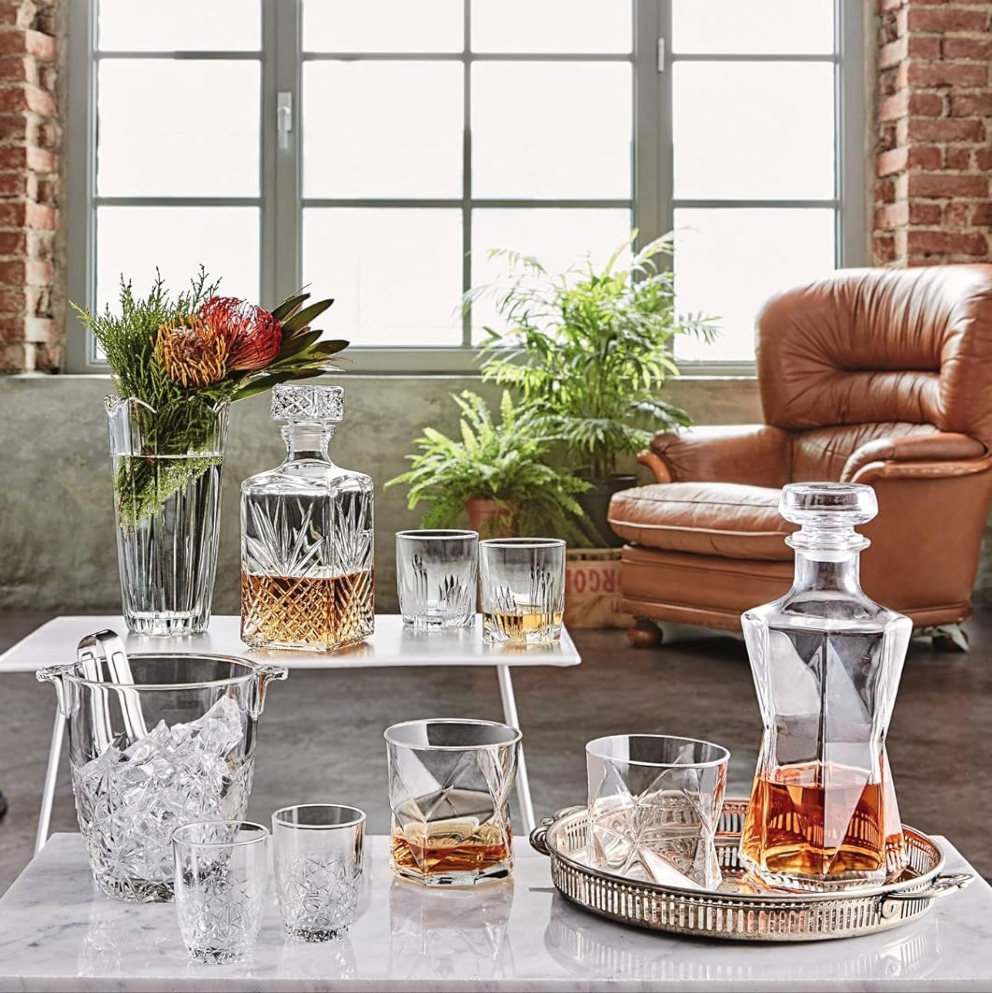 Bormioli Rocco - 234510GRB021990 Bormioli Rocco Cassiopea Rocks Glass, Clear, 11.25 oz Glassware Set