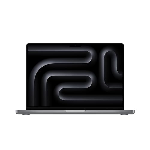Apple 2023 MacBook Pro Laptop M3 chip with 8‑core CPU, 10‑core GPU: Built for Apple Intelligence, 14.2-inch Liquid Retina XDR Display, 8GB Unified Memory, 1TB SSD Storage; Space Gray