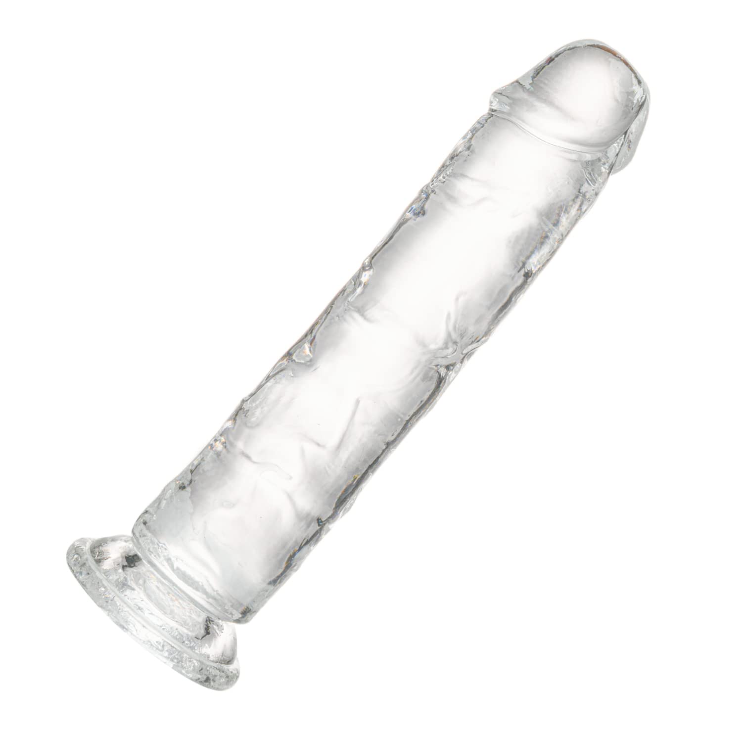 Realistic Dildos Feels Like Skin, 8.3 Inch Dildos with Strong Suction Cup for Hands-Free Play, Adult Sex Toys for Women Lifelike Huge Clear Dildo for Beginners Body-Safe Material