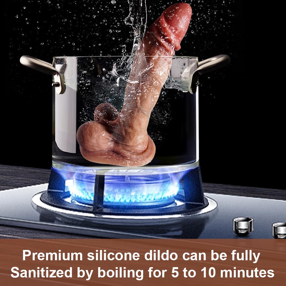 Huge Silicone Dildo with Hyper-Realistic Veins, 11-Inch Giant Size, 8.7 Inches Can Be Inserted and Strong Big Suction Cup Base - Perfect for Those Who Love XXL and Long Dildos Women and Couples