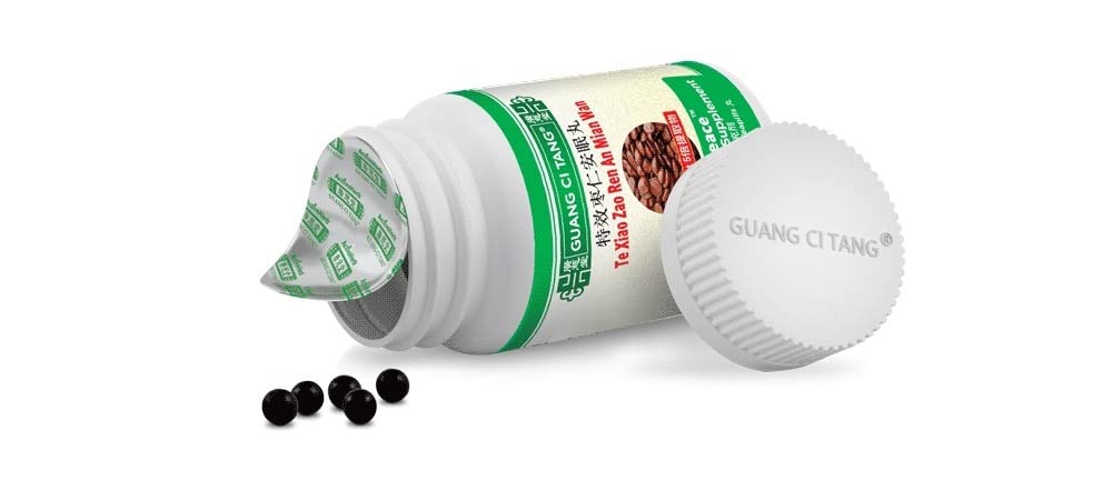 Guang Ci Tang ActiveHerb - Sleepeace Te Xiao Zao Ren an Mian Wan - 200 Pills