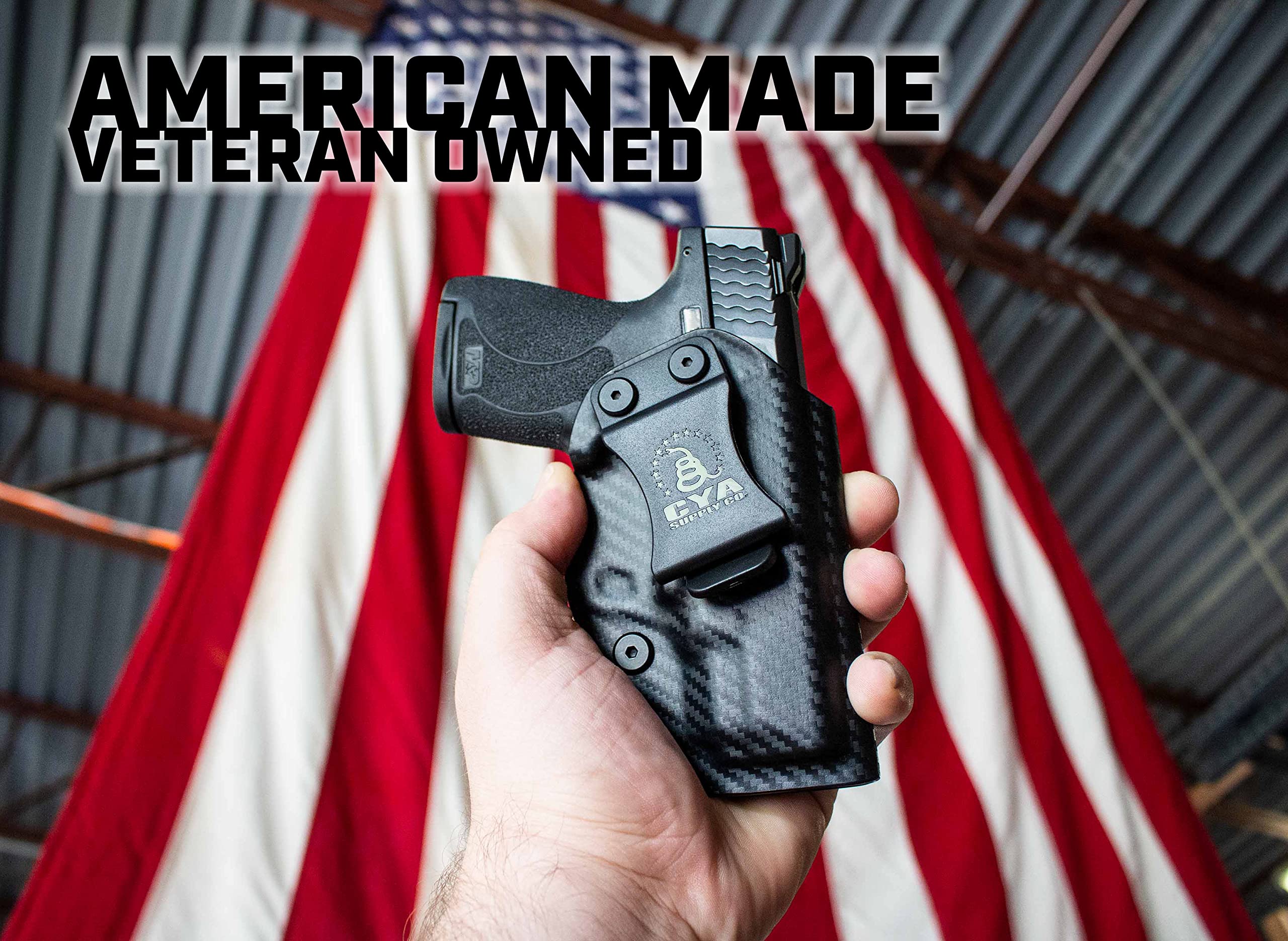 CYA Supply Co. Base Optics Ready (Flat Dark Earth) Inside Waistband Holster IWB Veteran Owned Company Fits Taurus GX4XL
